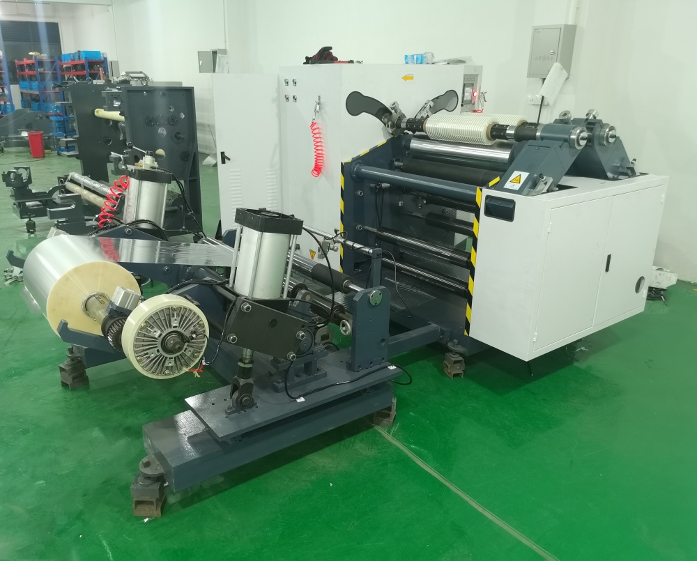 Automatic high speed plastic film slitting machine from China ...